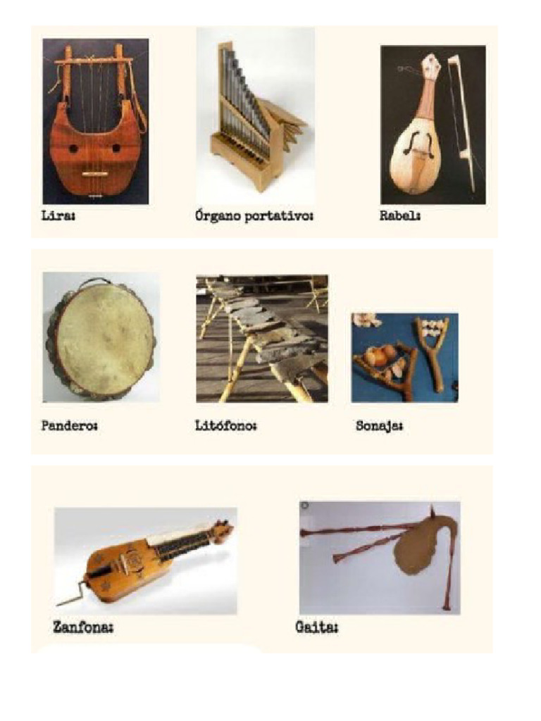 Instrumentos en La Prehistoria | PDF