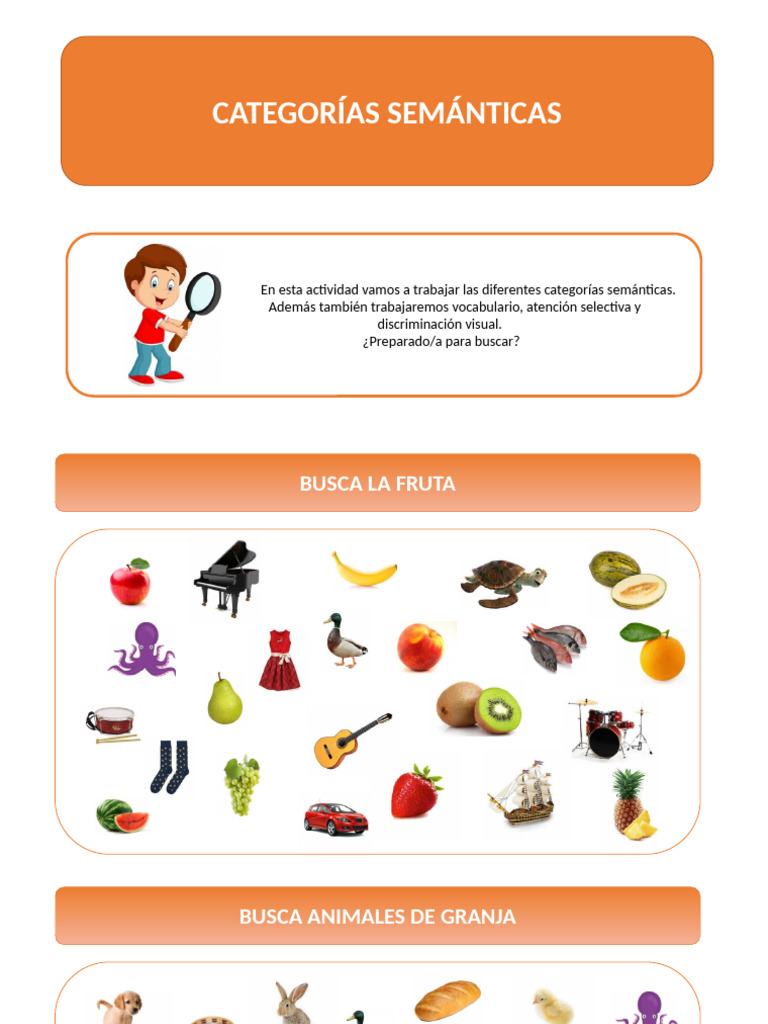 Categorías Semánticas | PDF | Ciencia y matemáticas