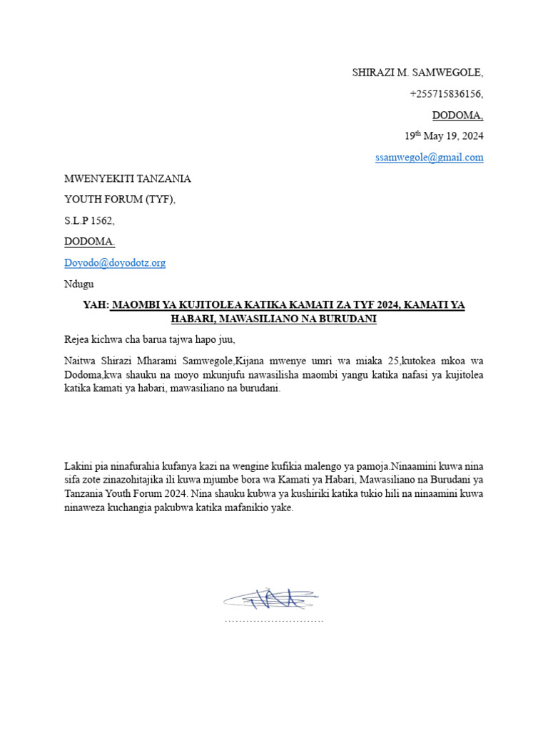 Mkuza. Doc | PDF