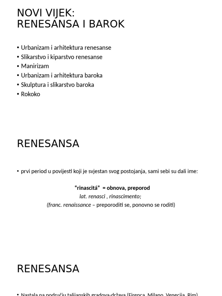 4 Novi Vijek | PDF
