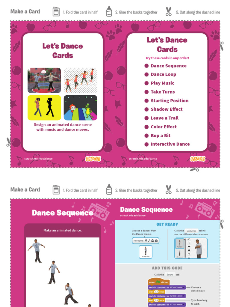 Dance_Cards | PDF | Dances