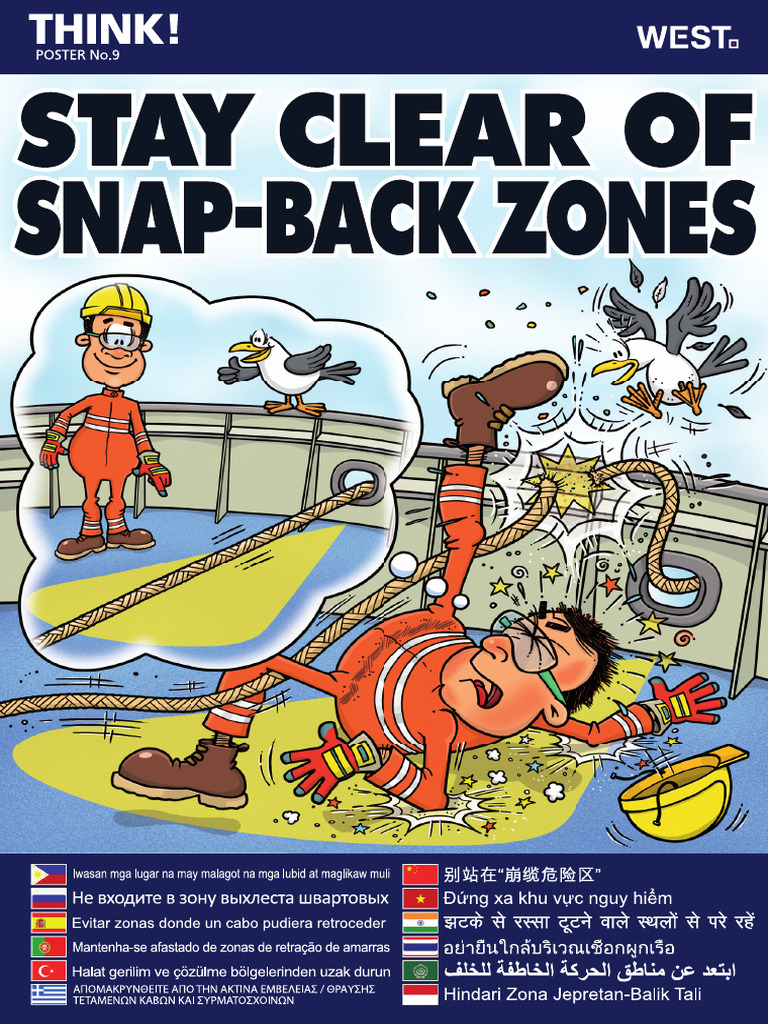 Poster Stay Clear of Snap Back Zones | PDF
