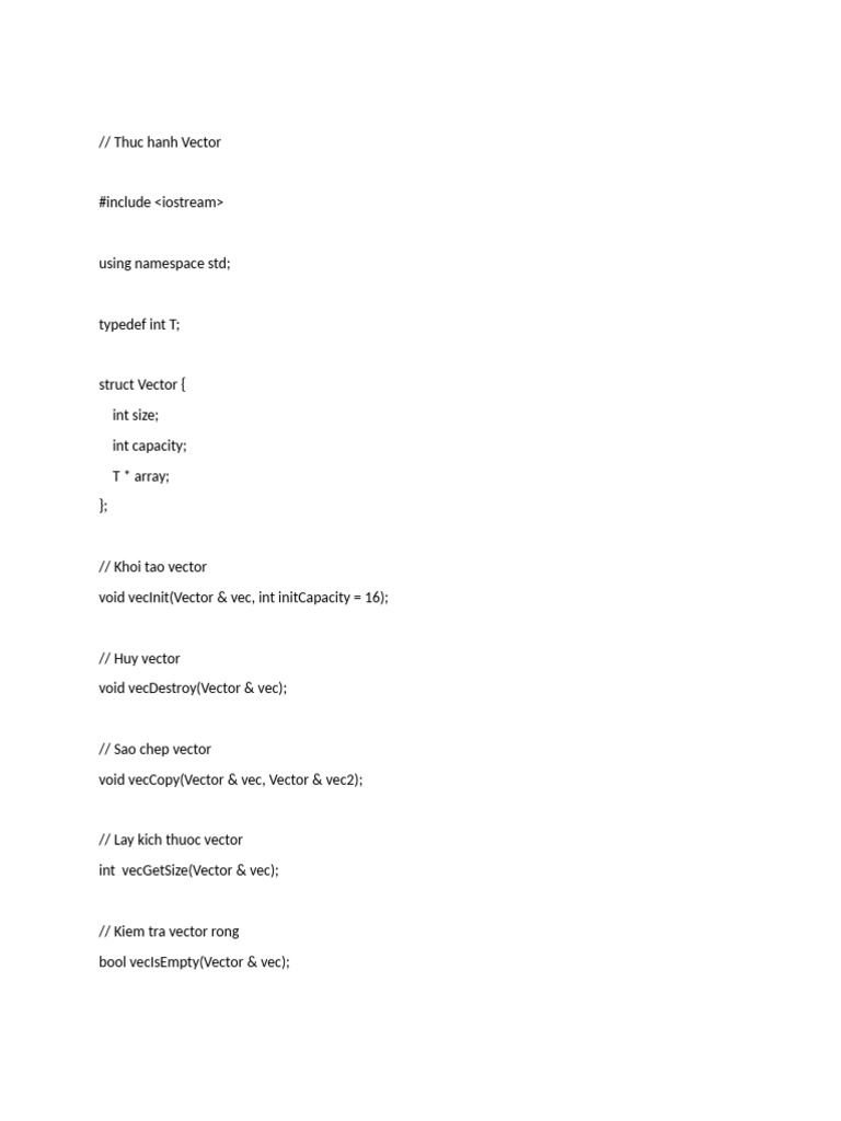 Thuc Hanh Vector | PDF | Queue (Abstract Data Type) | Computer Programming