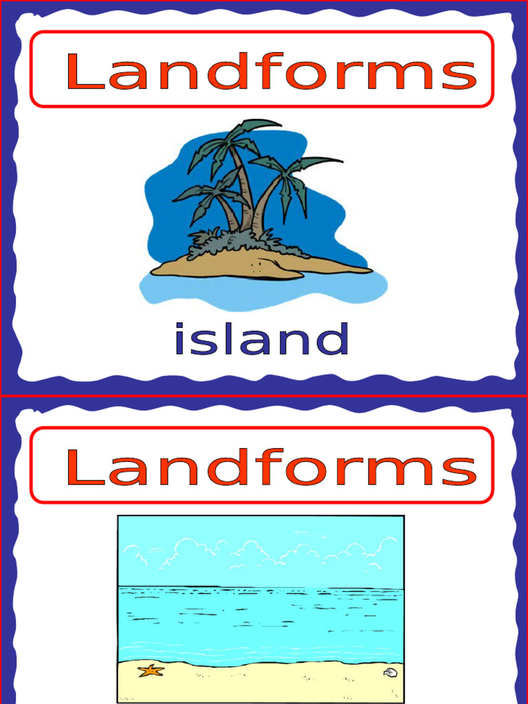 Landforms 2 Flashcards - 41308 | PDF