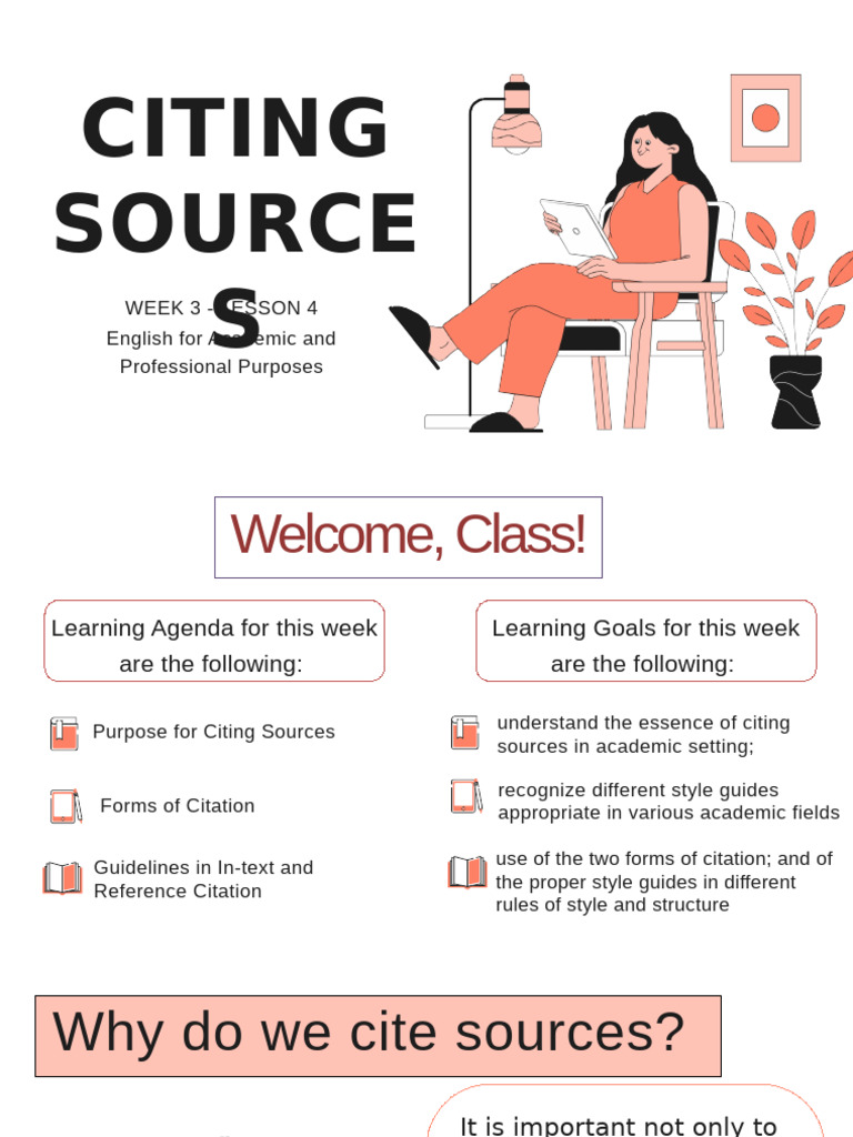 Week 3 Citing Sources Eap Final | PDF | Apa Style | Plagiarism