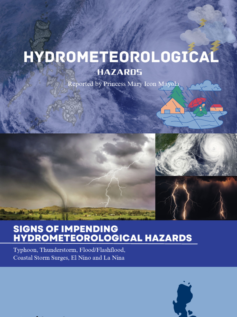 Hydrometeorological Hazard | PDF | Thunderstorm | Tropical Cyclones