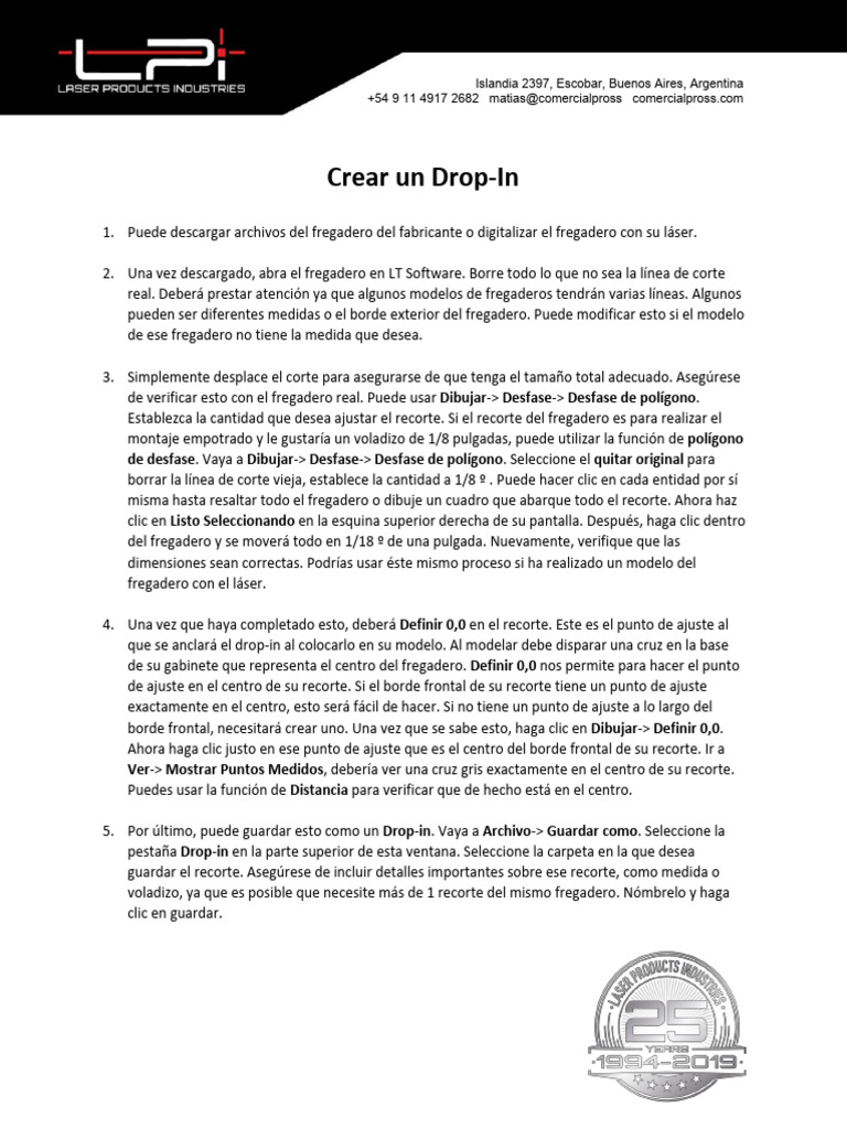 Guia Rápida - Crear Un Drop-In | PDF | Hogar, jardinería y bricolaje | Arte