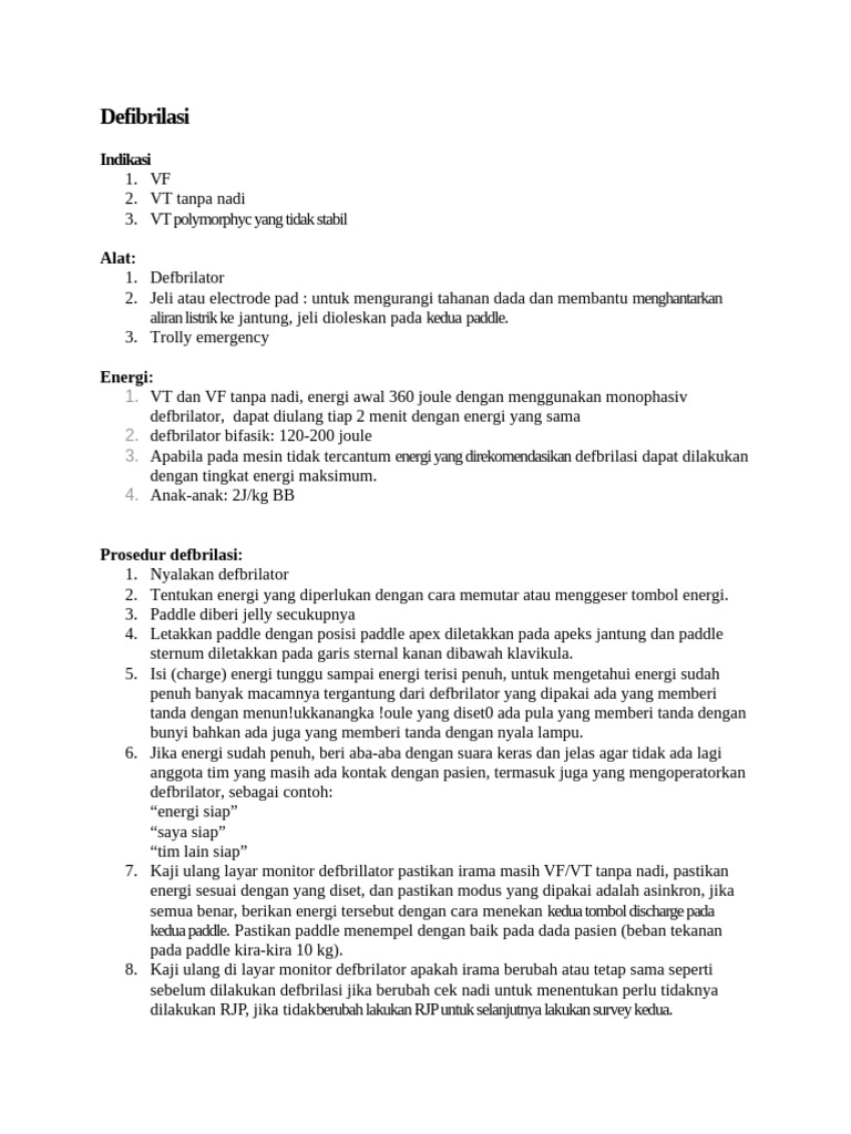 Defibrilasi | PDF | Pengembangan Diri | Sains & Matematika