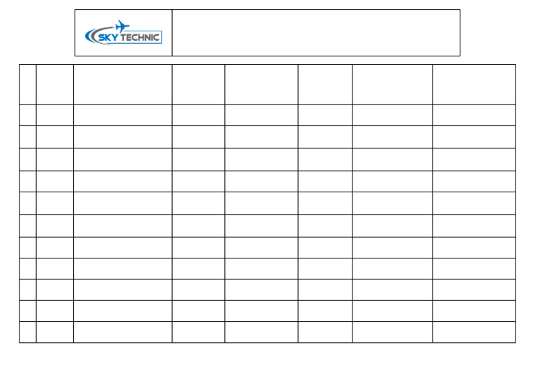 Tool Handling Logbook Template | PDF | Computers