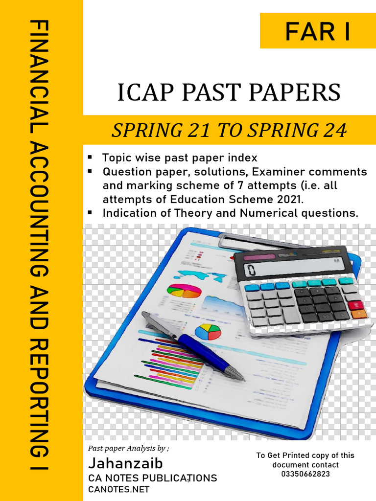 Far 1 PP Analysis (Spring 21 To Spring 24) | PDF | Dividend | Financial Accounting