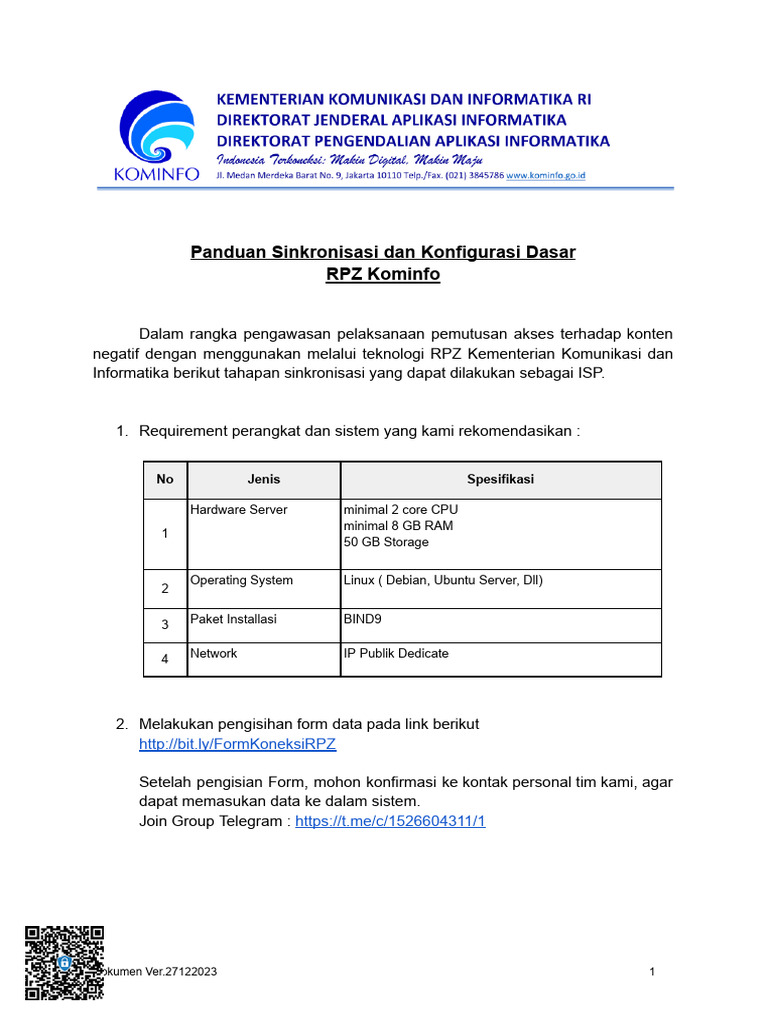 Panduan Sinkronisasi RPZ Kominfo Rev.27122023-P12.pdf-P12 | PDF