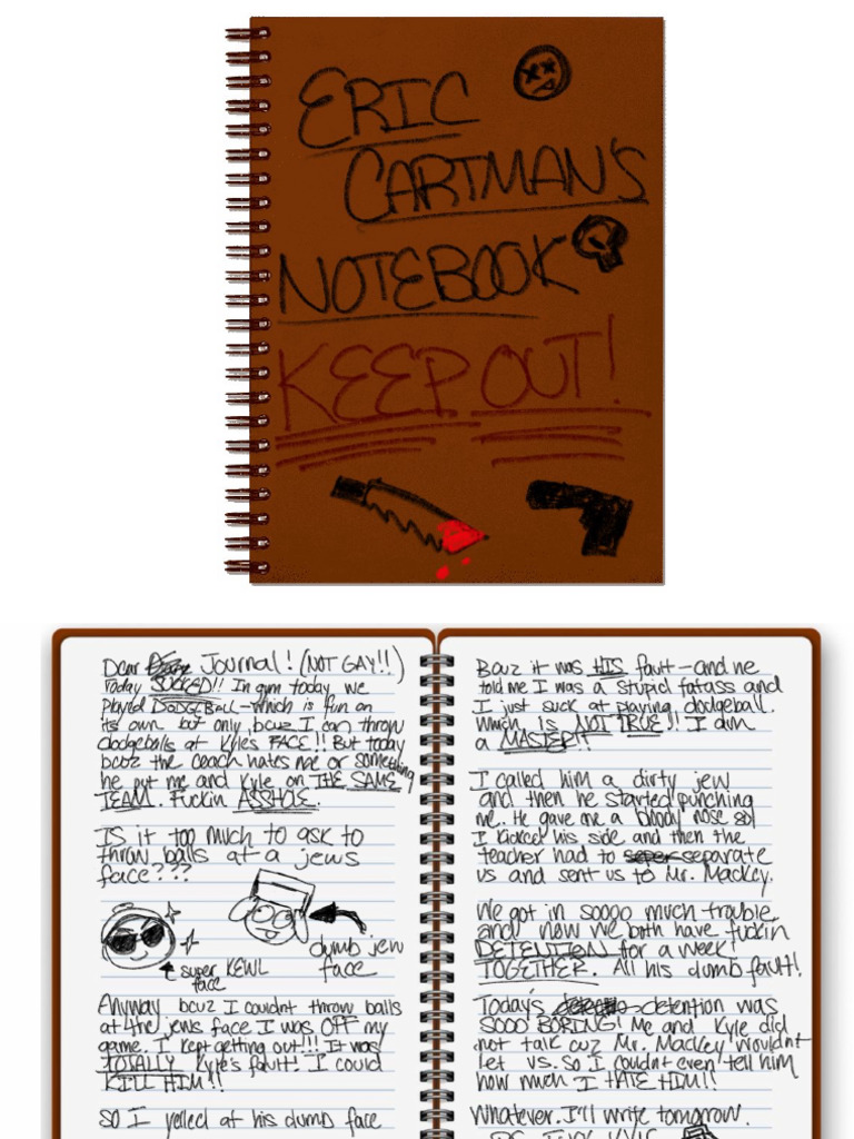 Cartman's Journal | PDF