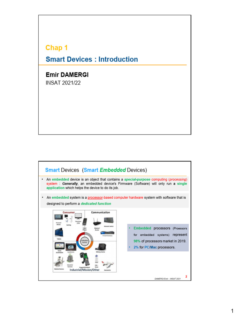 Smart Devices for IoT Enthusiasts | PDF | Microcontroller | System On A ...
