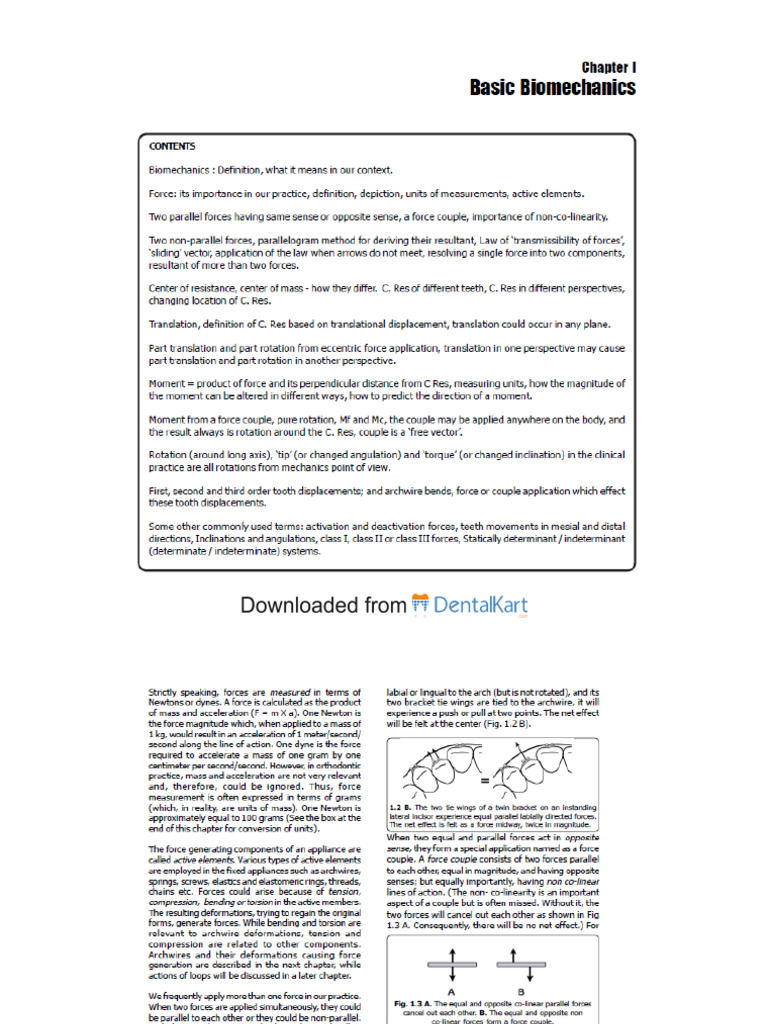 Essentials of Orthodontic Biomechanics Book by Dr. V. P. Jayade | PDF