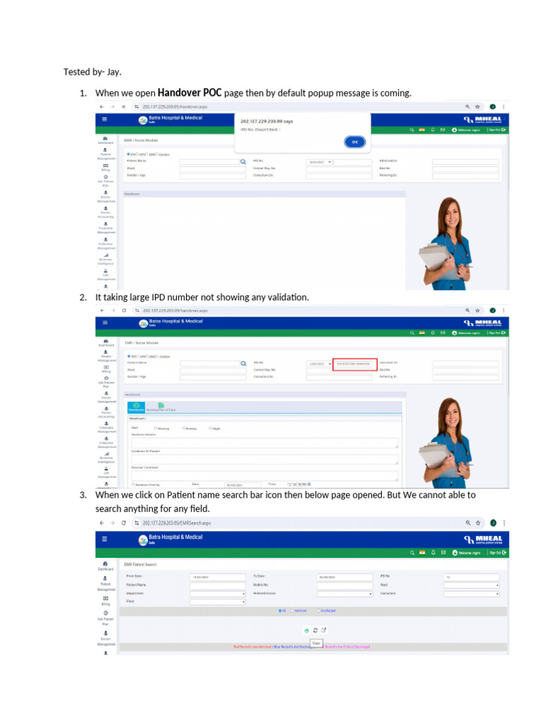Nursing - Handover and POC | PDF
