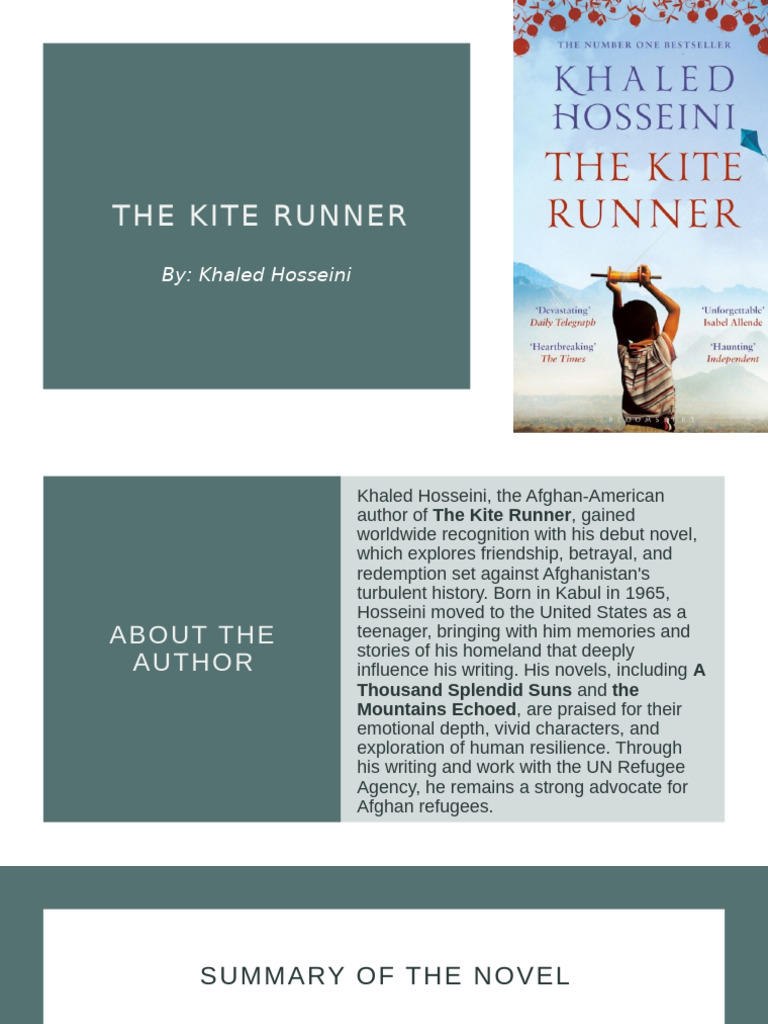 The Kite Runner Analysis | PDF