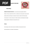 NPO Constitution Template Guide | PDF | Committee | Nonprofit Organization