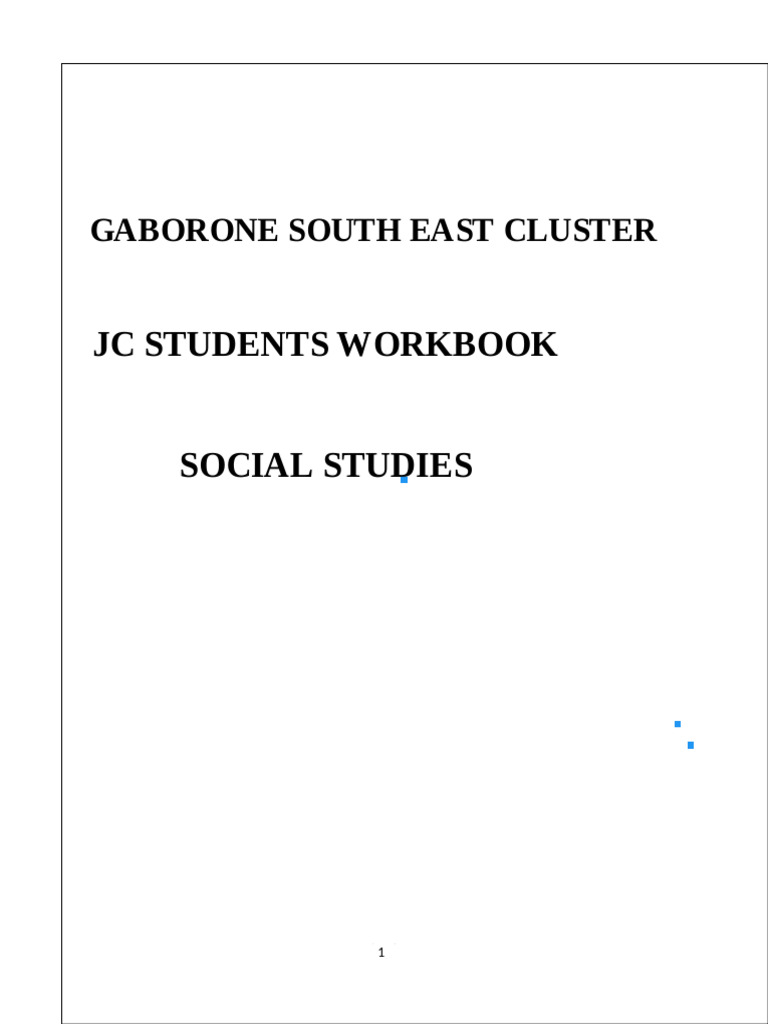 Science Worksheet Form 1 | PDF | Sustainable Development | Botswana