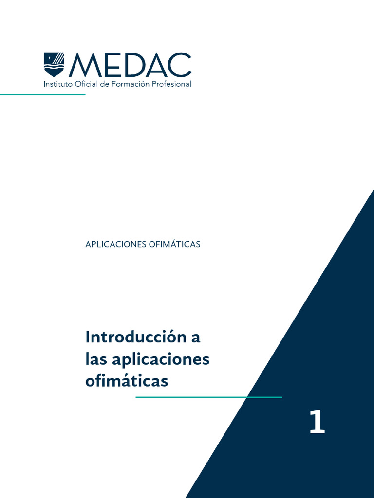 PDF. Aplicaciones Ofimáticas. Tema 1 | PDF | Microsoft Office | Software de la aplicacion