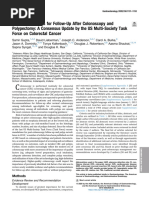 ESGE Post-Polypectomy Guidelines 2020 | PDF | Gastroenterology | Adenoma