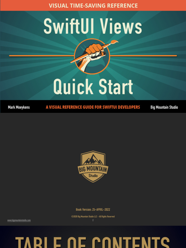 SwiftUI Views Quick Start | PDF | Swift (Programming Language) | Computer Programming