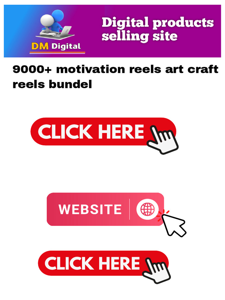 9000 Motivation Reels Art Craft Reels Bundle DM Digital - 20231116 ...