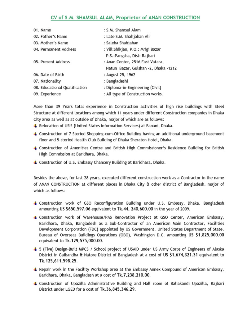 Update Documents & Certificate File | PDF | Dhaka | World Politics