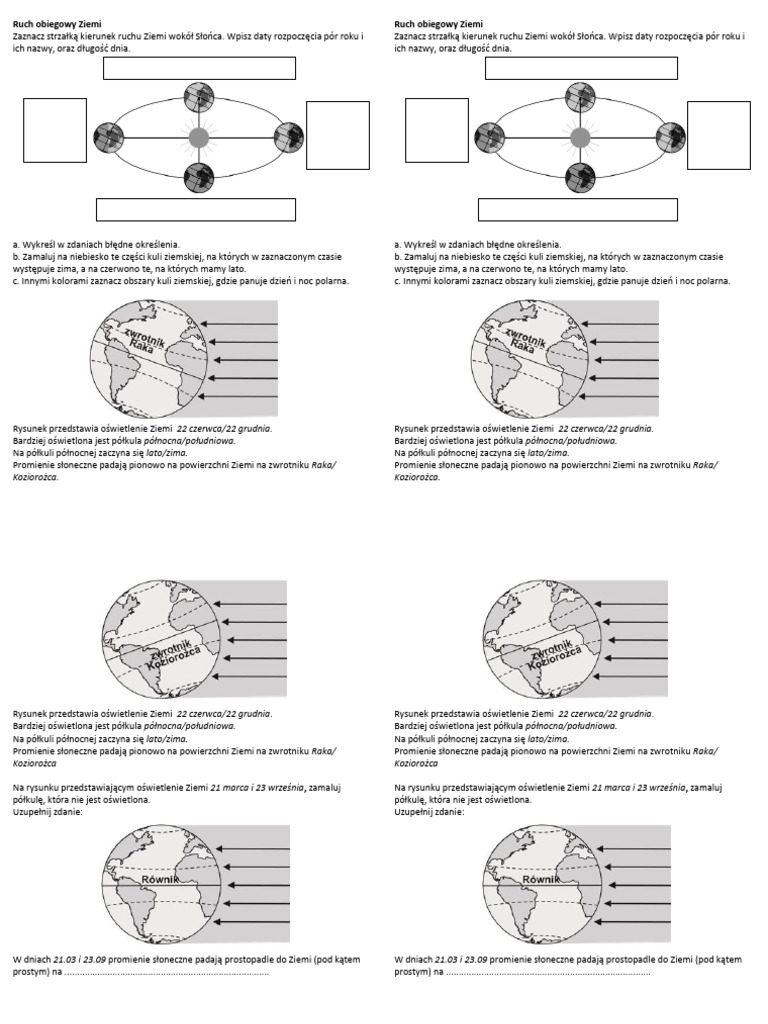 Ruch Obiegowy Ziemi | PDF