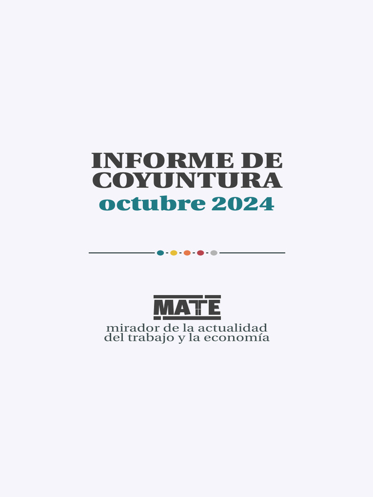 Informe de Mate Correspondiente A Octubre | PDF | Economias