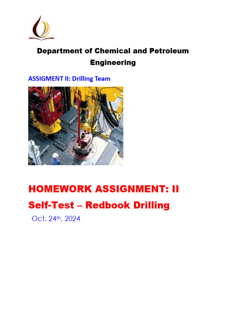 Assigment II Drilling Team | PDF
