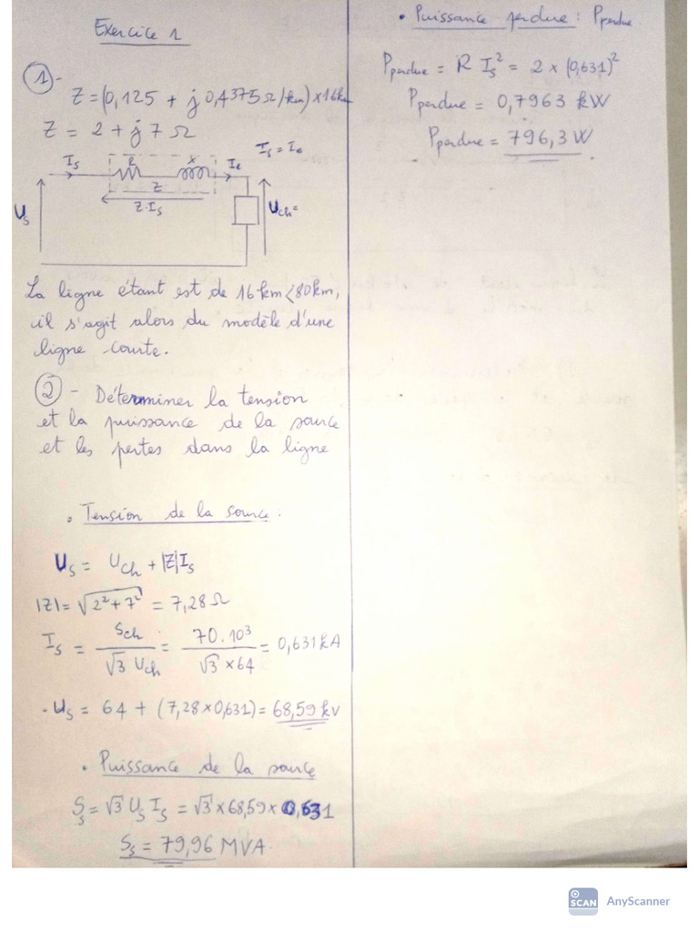 Exercice 1 TD Modélisation Re | PDF
