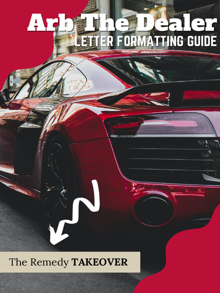 Arbitration Letter Formatting Guide The Remedy | PDF | Text