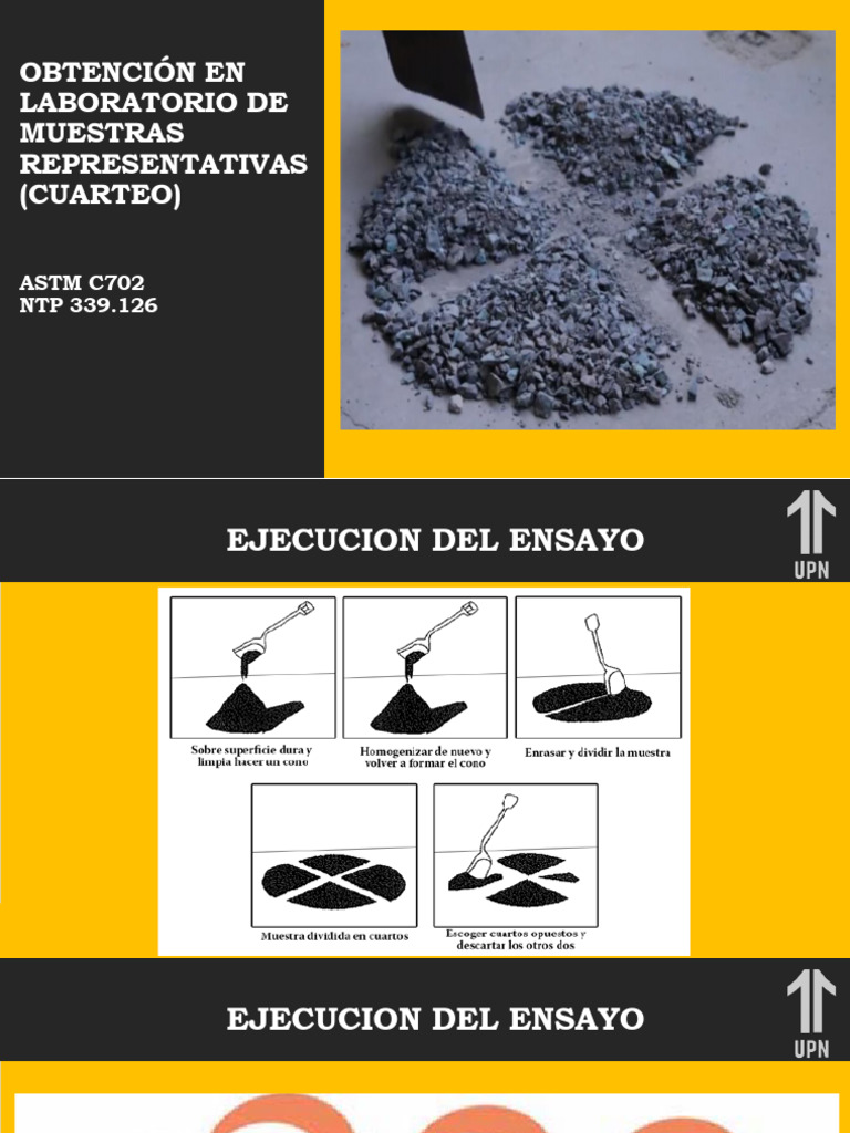 Cuarteo y Granulometria | PDF