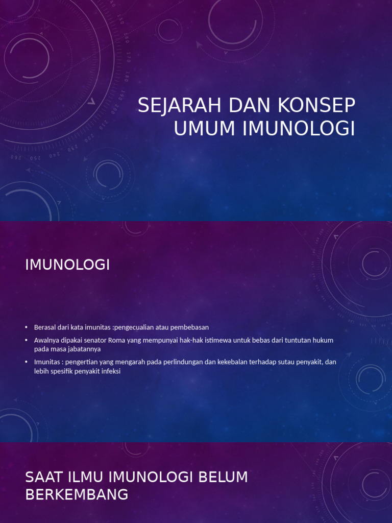 Sejarah dan Konsep Imunologi Dasar | PDF