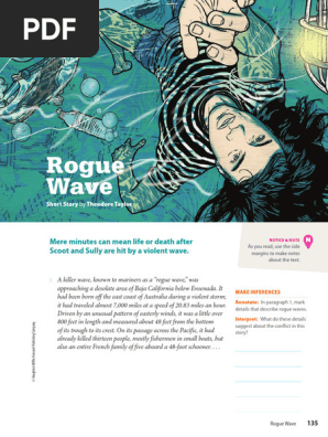 Rogue Wave Plot Diagram