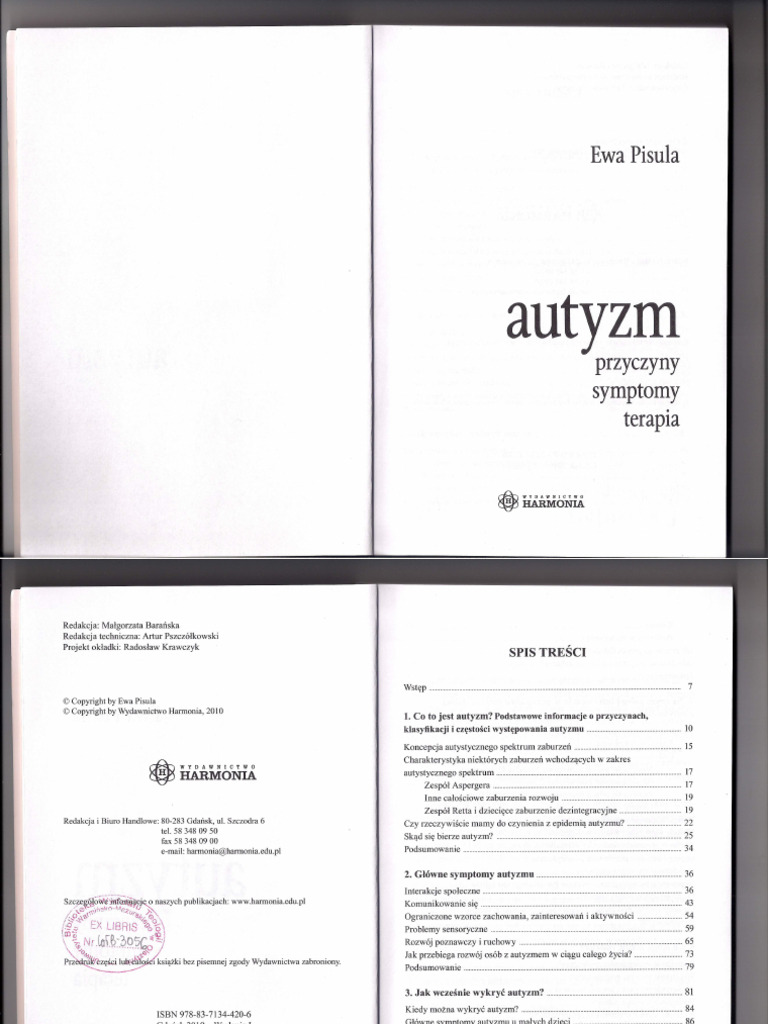 Pisula E. - Autyzm. Przyczyny-Symptomy-Terapia | PDF