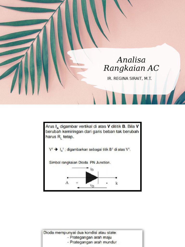 Analisa Rangkaian AC | PDF