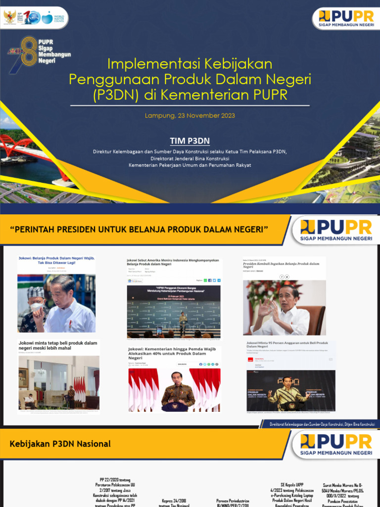 Implementasi P3DN Dan Mekanisme Perhitungan Dan Verifikasi TKDN 231123 ...