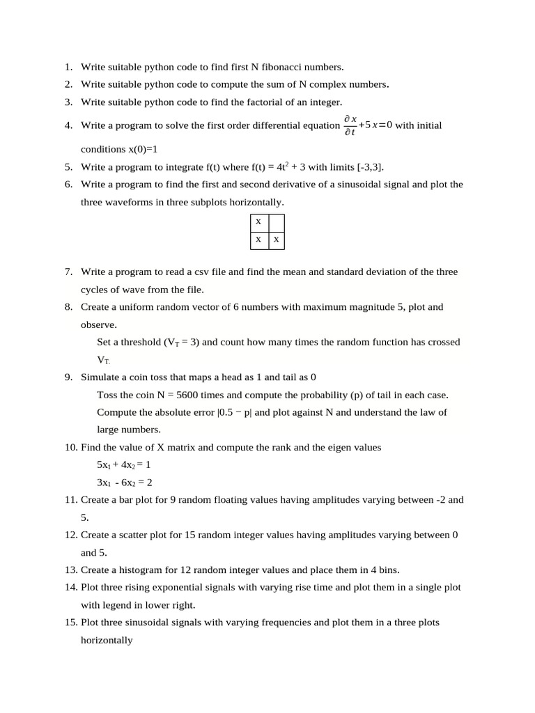 2024 SciComp Model Questions | PDF