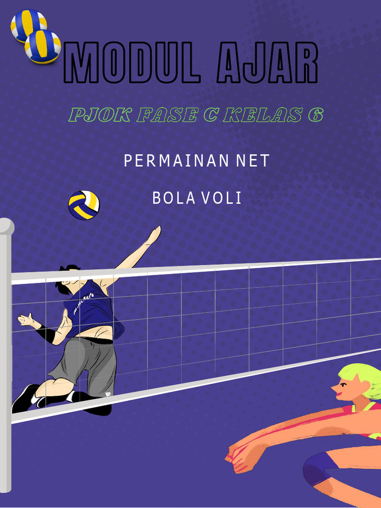 Ma PPG Ades - Pjok - Fae - C - Kelas - 6 - Bola Voli | PDF | Olahraga & Rekreasi
