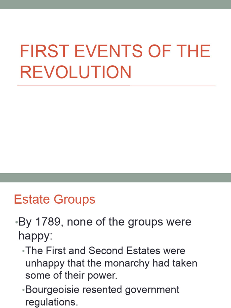 French Revolution's Early Sparks | PDF