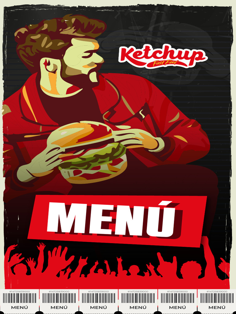 Ketchup Menú 2024 | PDF | Salchicha | Alimentos