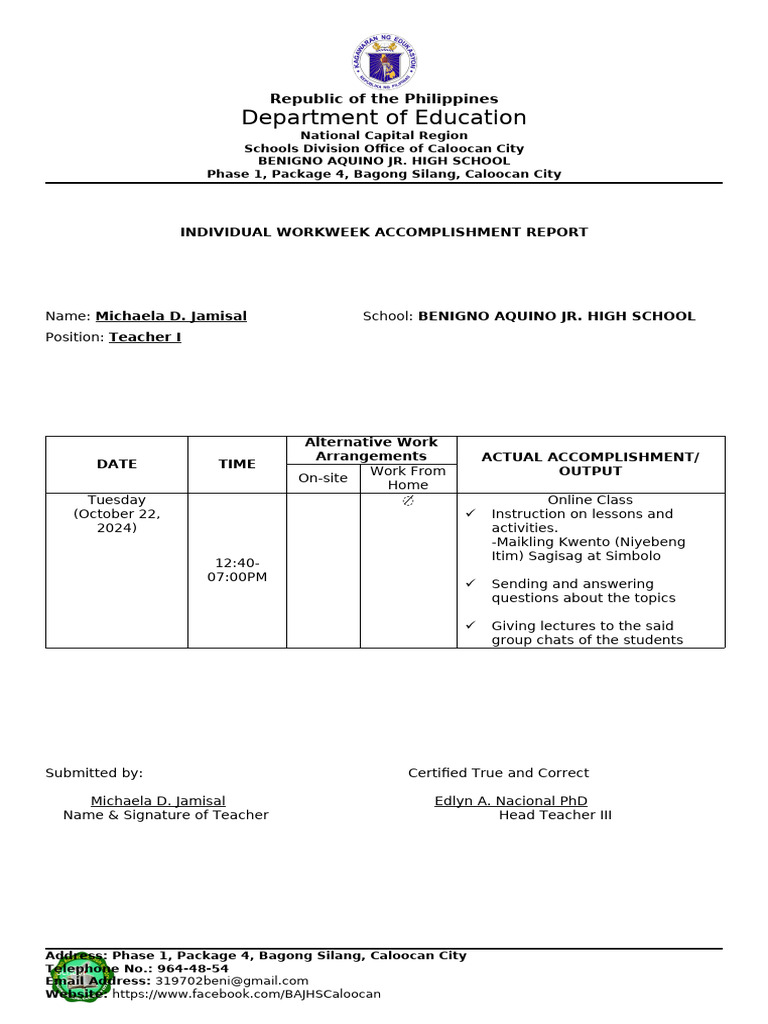 IWAR-2024-OCTOBER copy | PDF | Philippines