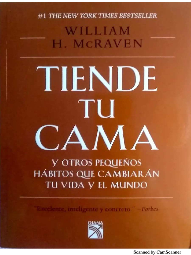 PDF Tiende Tu Cama William H Mcraven - Compress | PDF