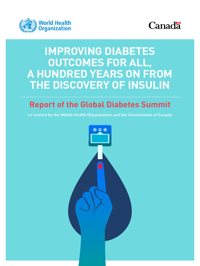 Improving Diabetes Outcomes For All, A Hundred Years On From The ...