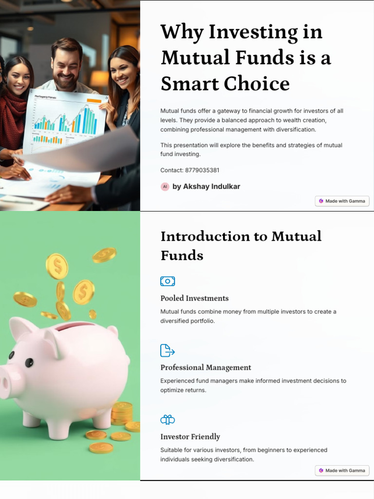Why Investing in Mutual Funds Is A Smart Choice | PDF | Investing ...