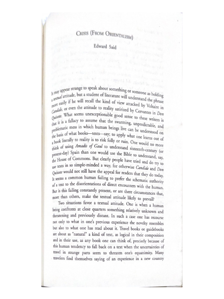 Edward Said | PDF