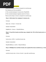 Night Differential Pay Calculation Guide | PDF | Overtime | Observances