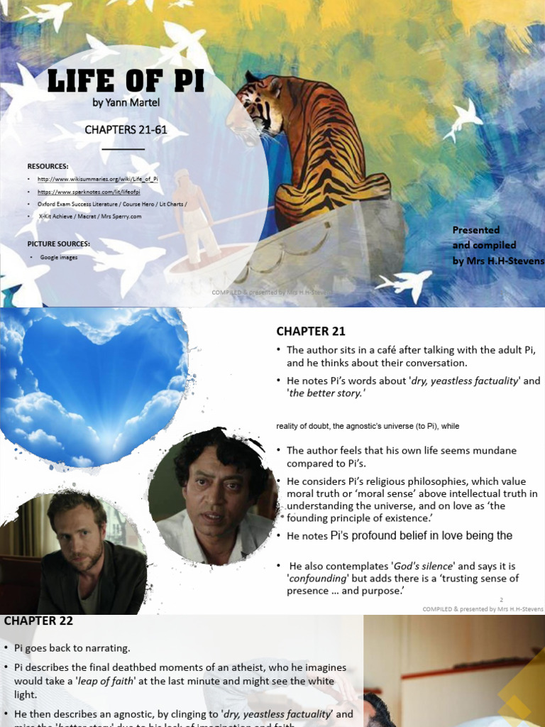 3 Life of Pi Chapters 21-42 | PDF