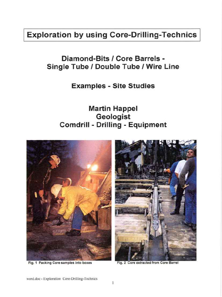 Core Drilling | PDF